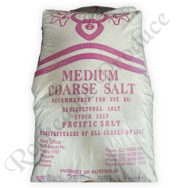 PACS OLSSONS MEDIUM COARSE STOCK SALT 25KG – Rochedale Produce