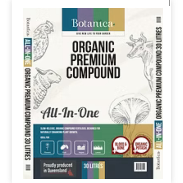 ORGANIC PREMIUM ALL IN ONE COMPOUND 30L – Rochedale Produce